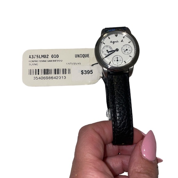 Agnes B. | Accessories | Agnes B Vintage Rare Watch A375lm2 00 Montre ...